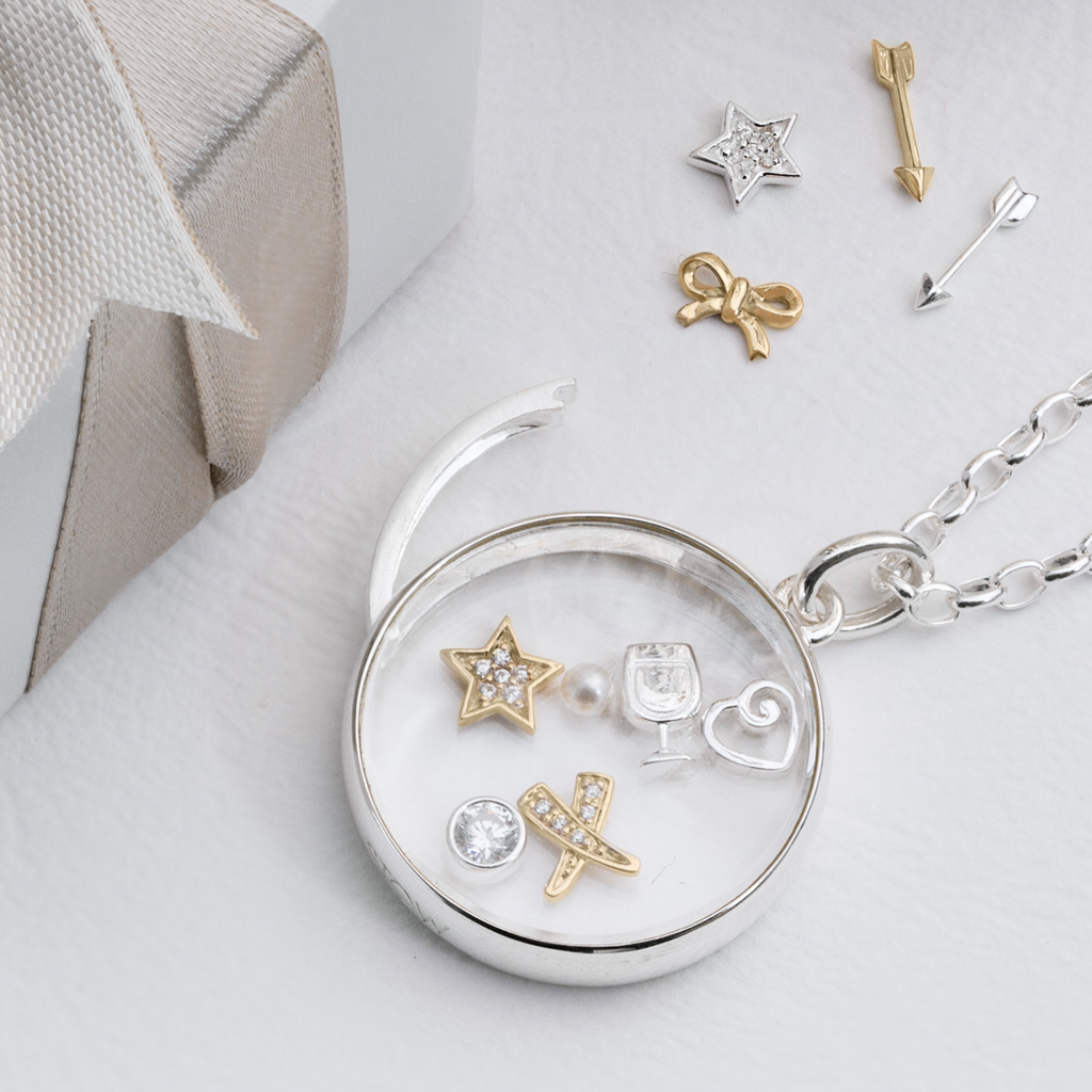 Shop Silver & Gold Charm Lockets - Stow Lockets - Women's Fine ...